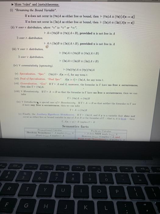 Solved Predicate Logic 3. (5 MARKS) Prove via a | Chegg.com