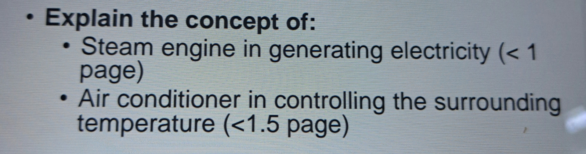 Solved Explain the concept of:Steam engine in generating | Chegg.com