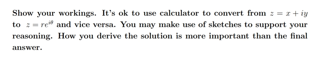 Solved [10 ﻿marks] ﻿using Cauchy Riemann Equations