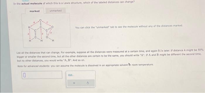 Solved In the actual molecule of which this is a Lewis | Chegg.com