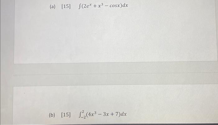 Solved 1. [10] If ∫−12f(x)dx=3 and ∫−12g(x)dx=8, find | Chegg.com