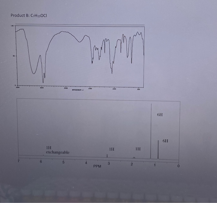 Solved 2. Solve the structure for products A and B using the | Chegg.com
