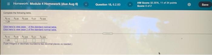 Solved = Homework: Module 4 Homework (due Aug 6) Question | Chegg.com