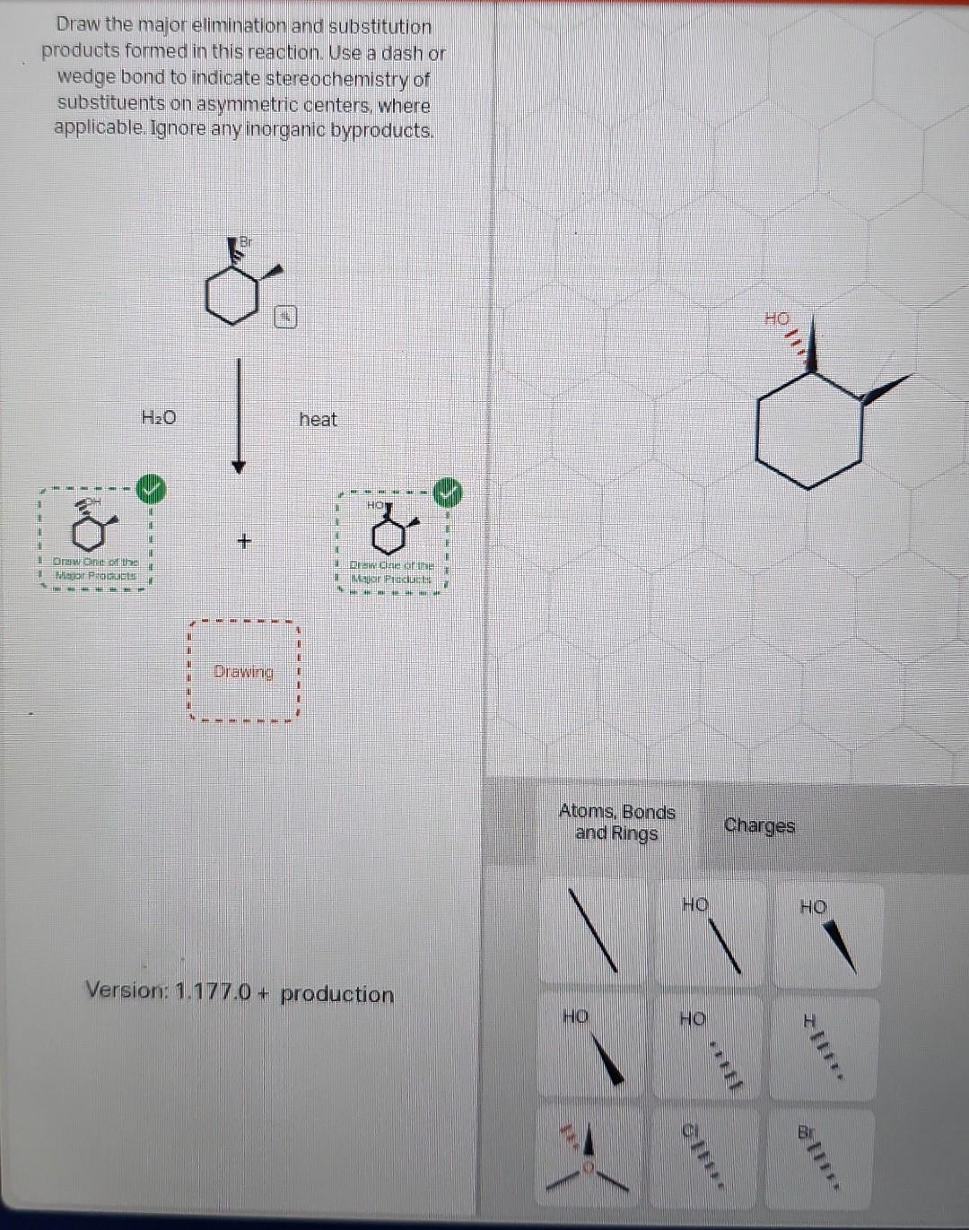 Solved Draw the major and minor products of the E2 | Chegg.com
