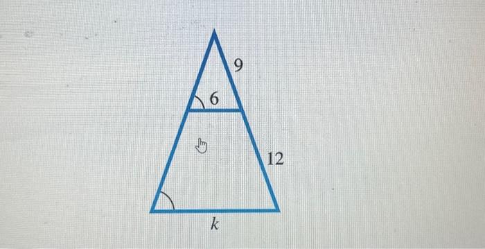 Solved In each diagram, there are two similar triangles. | Chegg.com