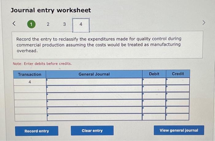 Solved Journal entry worksheet Record entry to capitalize | Chegg.com