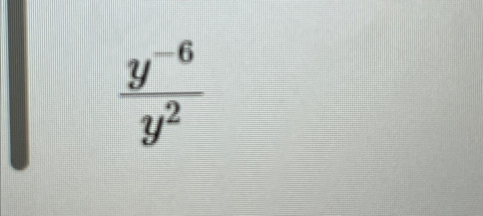 Solved y-6y2 | Chegg.com