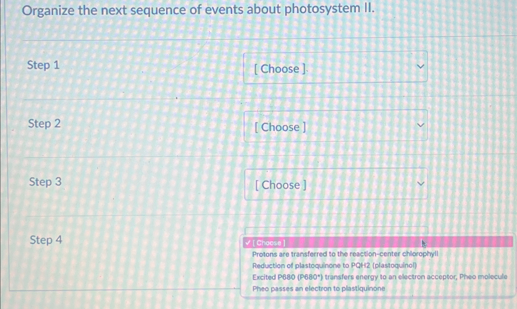 Solved Organize the next sequence of events about | Chegg.com