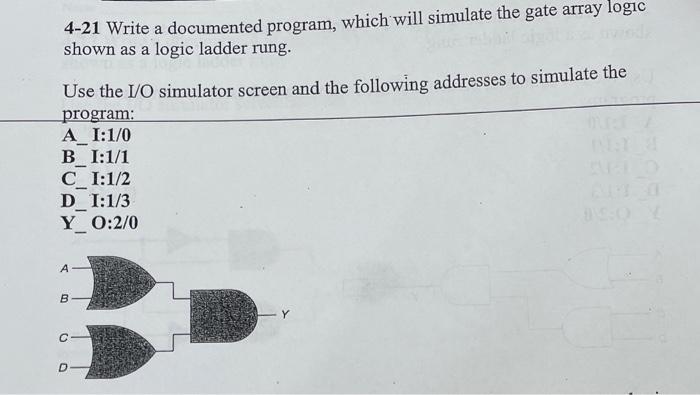 Solved 4 21 Write A Documented Program Which Will Simulate 