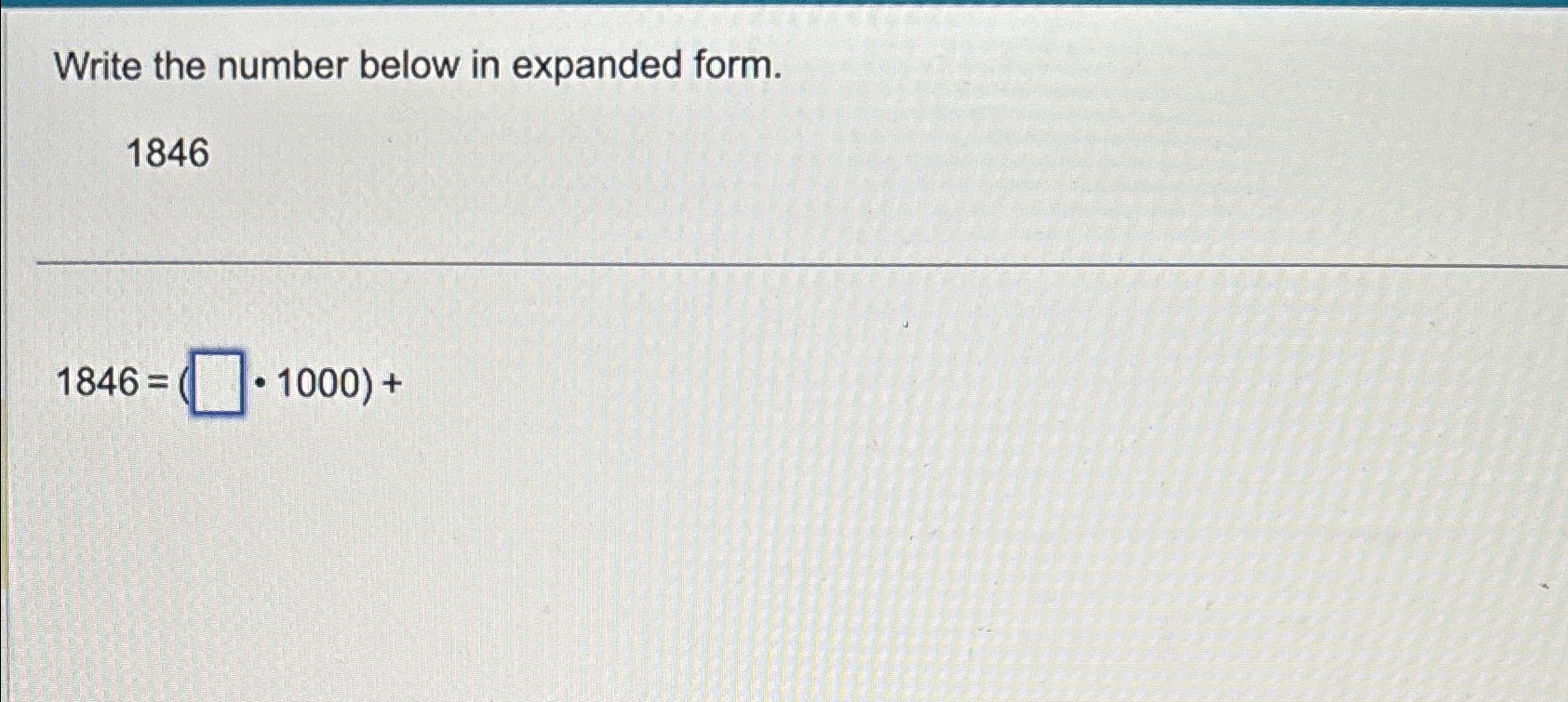 Solved Write the number below in expanded | Chegg.com