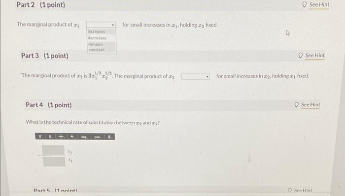 Solved Suppose a production function is Cobb-Douglas and is | Chegg.com