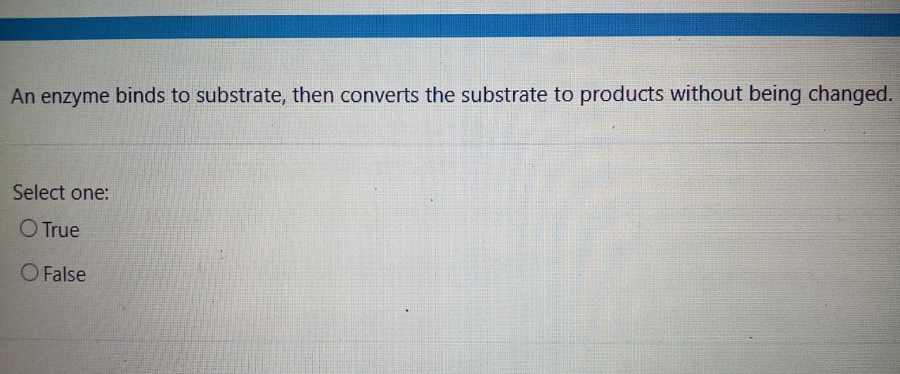 Solved An enzyme binds to substrate, then converts the | Chegg.com