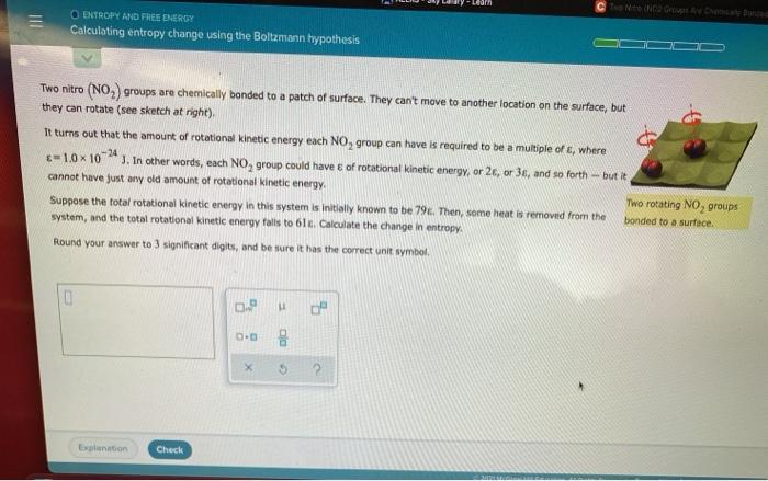 Solved Learn CNC G C O ENTROPY AND FREE ENERGY Calculating | Chegg.com