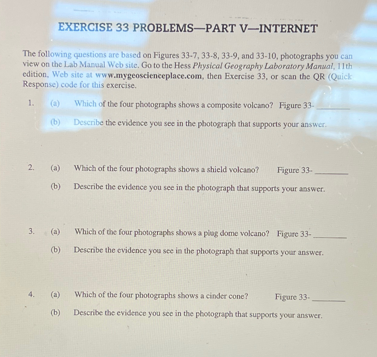 Solved EXERCISE 33 ﻿PROBLEMS-PART V-INTERNETThe following | Chegg.com