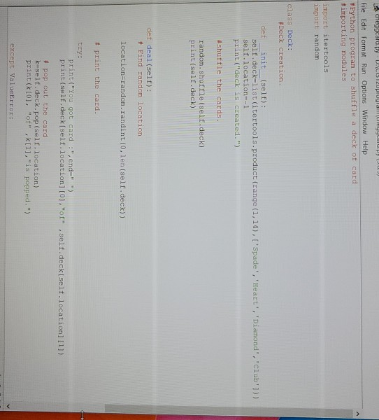 Solved Write a program to simulate the game of Blackjack. | Chegg.com