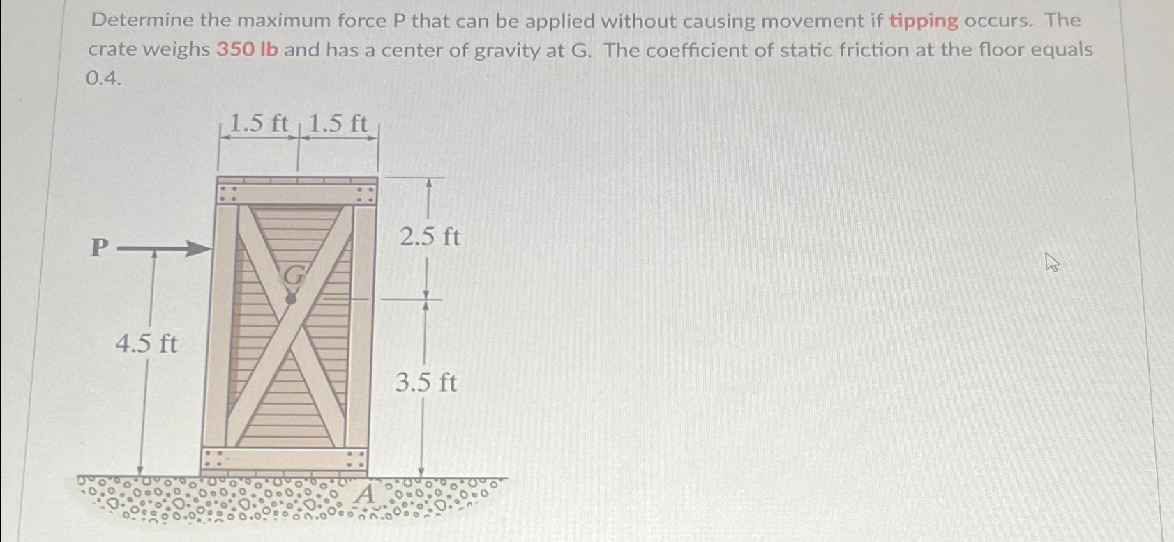 Solved Determine The Maximum Force P ﻿that Can Be Applied