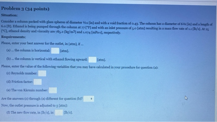 Solved (atm) Problem 3 (34 points) Situation: Consider a | Chegg.com