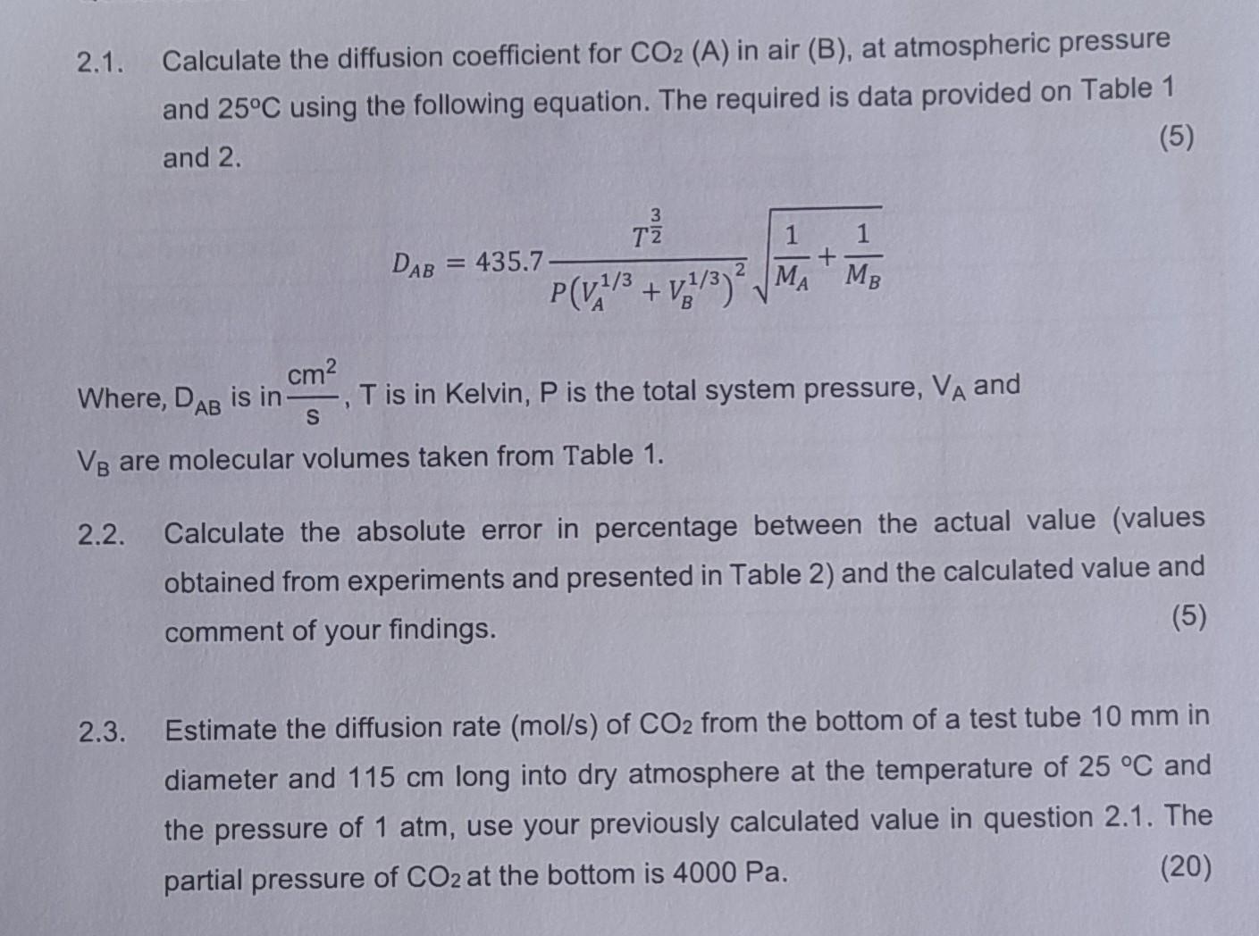 ble 1: Atomic volumes of different substances Atomic | Chegg.com