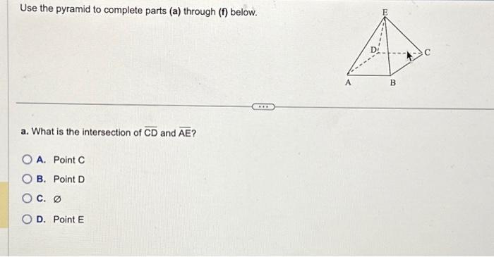 Solved Use the pyramid to complete parts (a) through (f) | Chegg.com