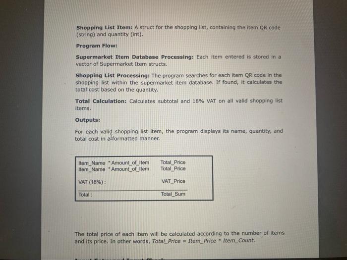 Solved void marketdatabase (vectorf string arcode; int | Chegg.com