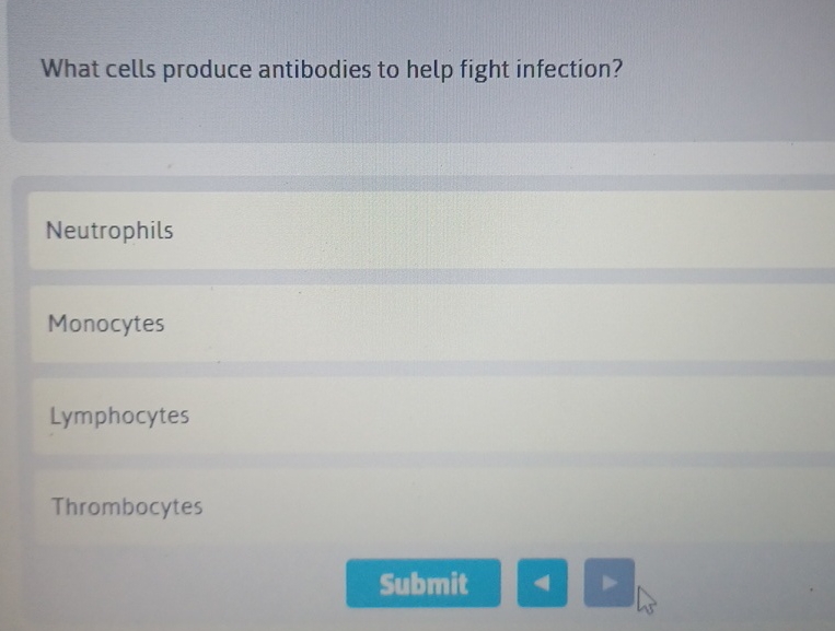 Solved What cells produce antibodies to help fight | Chegg.com