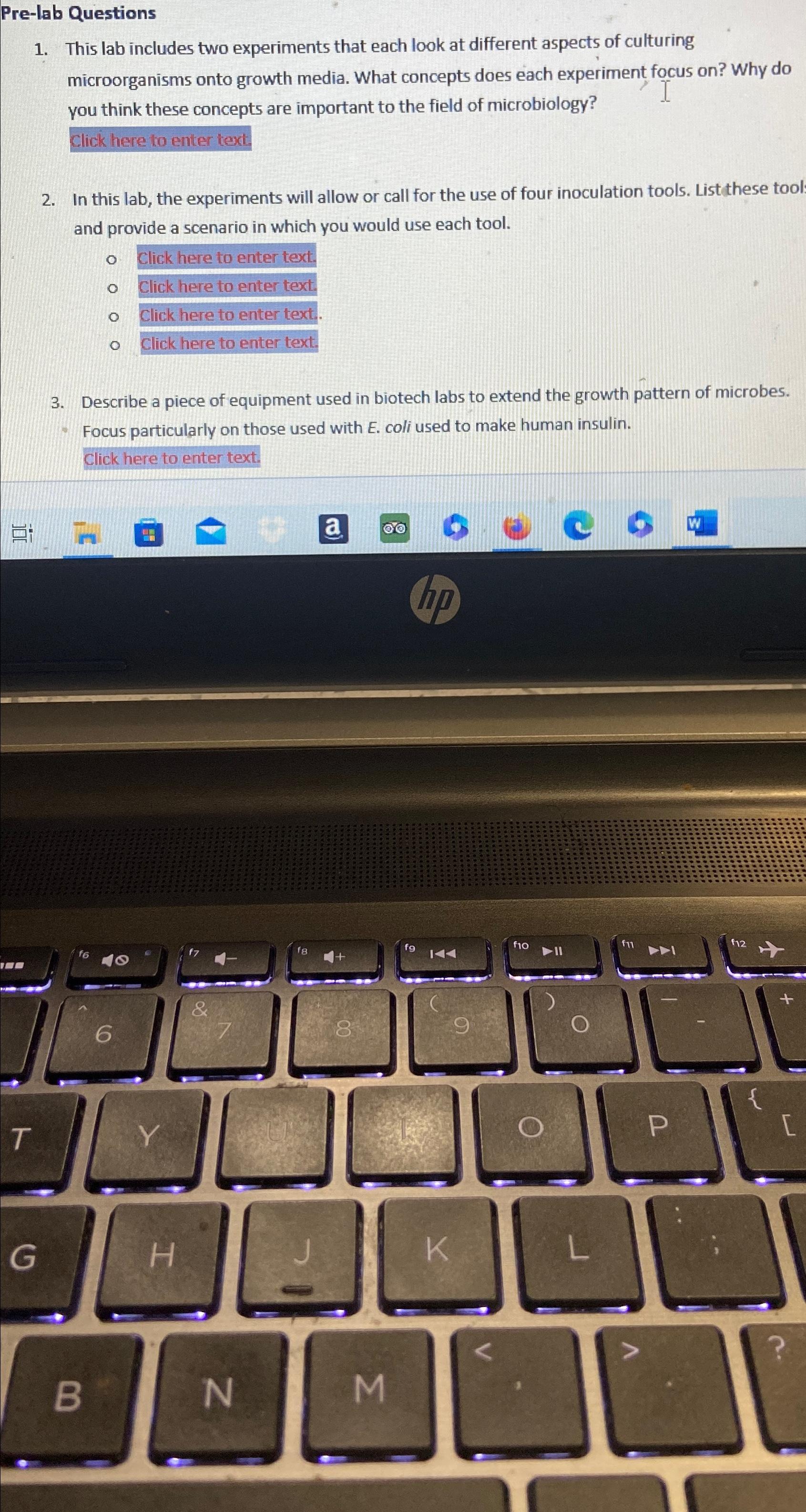 Solved Pre-lab QuestionsThis lab includes two experiments | Chegg.com