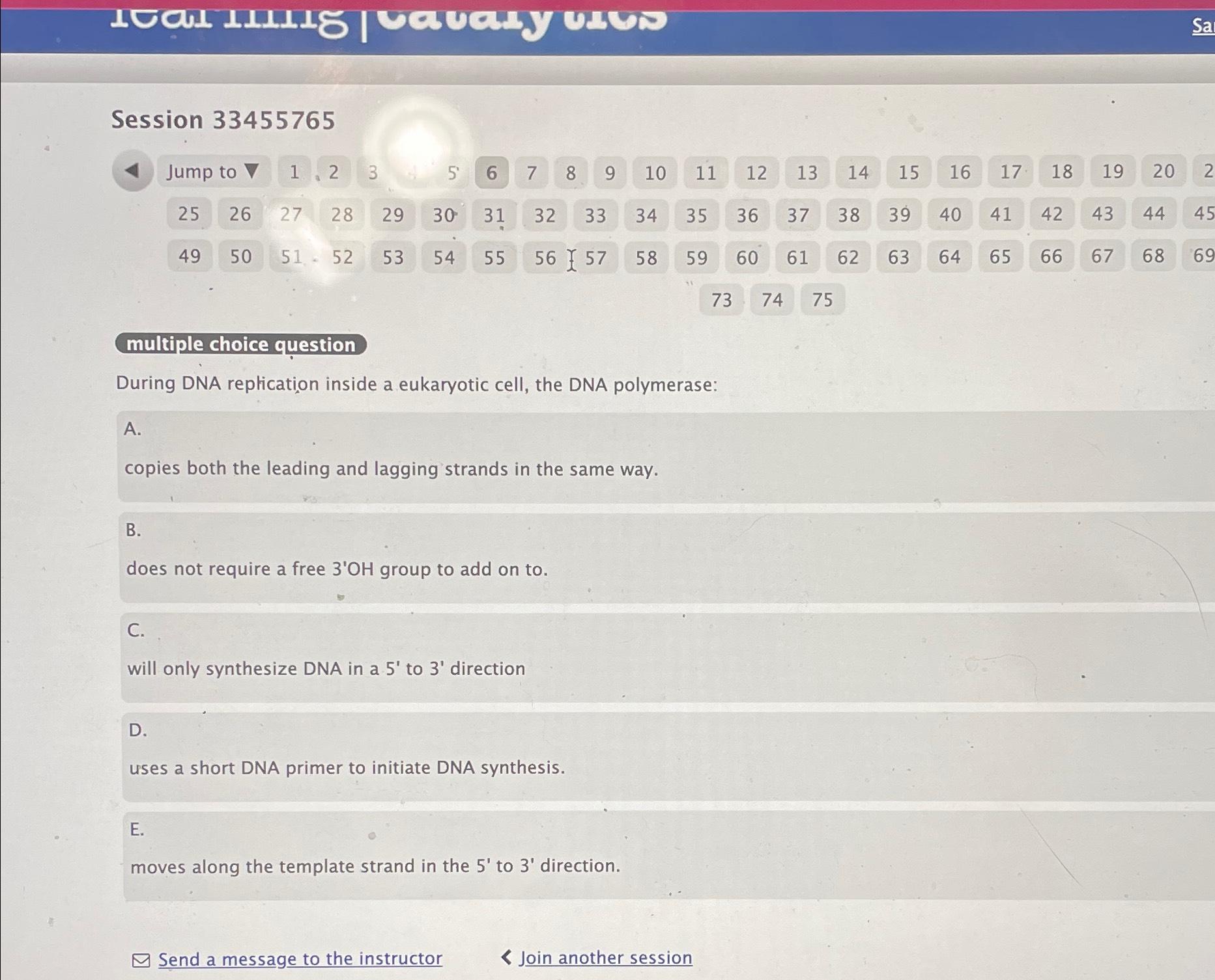 Solved Session 33455765\table[[Jump to | Chegg.com