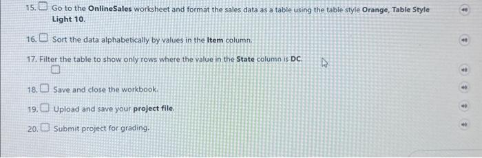 Solved 9 Capstone - Level 2 Working with Sales Data 3. | Chegg.com