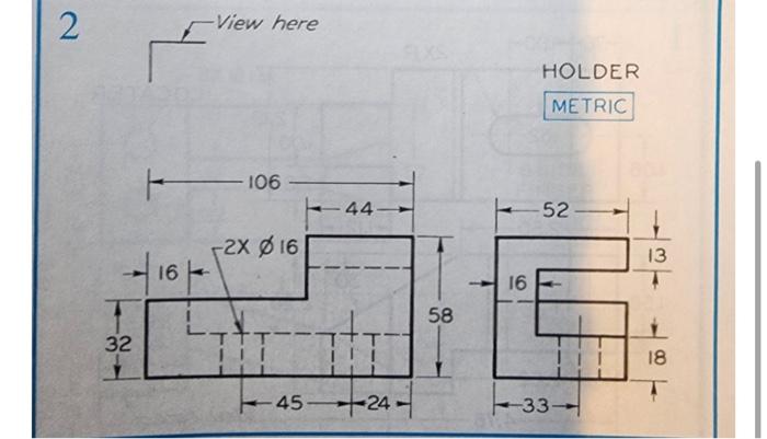 Solved draw this isographic on a piece of paper not on | Chegg.com