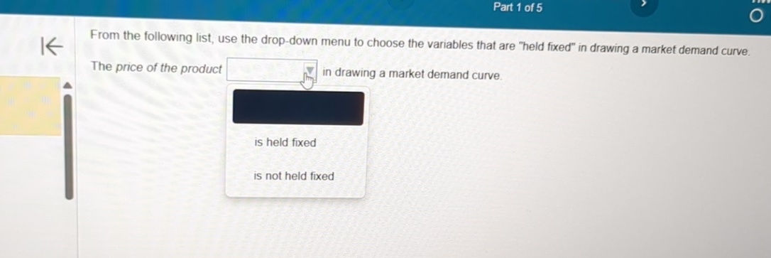 Solved From the following list, use the drop-down menu to | Chegg.com