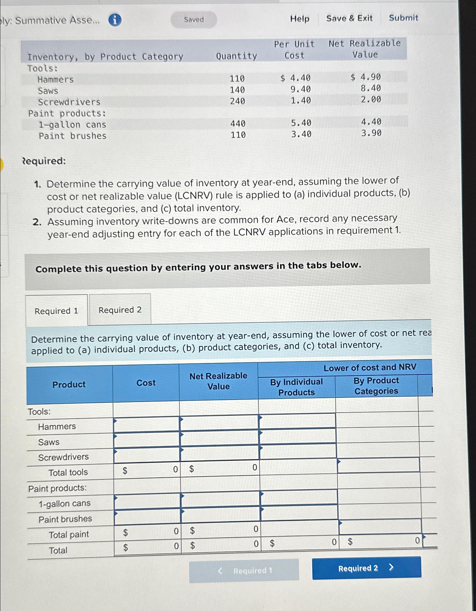 Solved ly: Summative Asse...iHelpSave & | Chegg.com