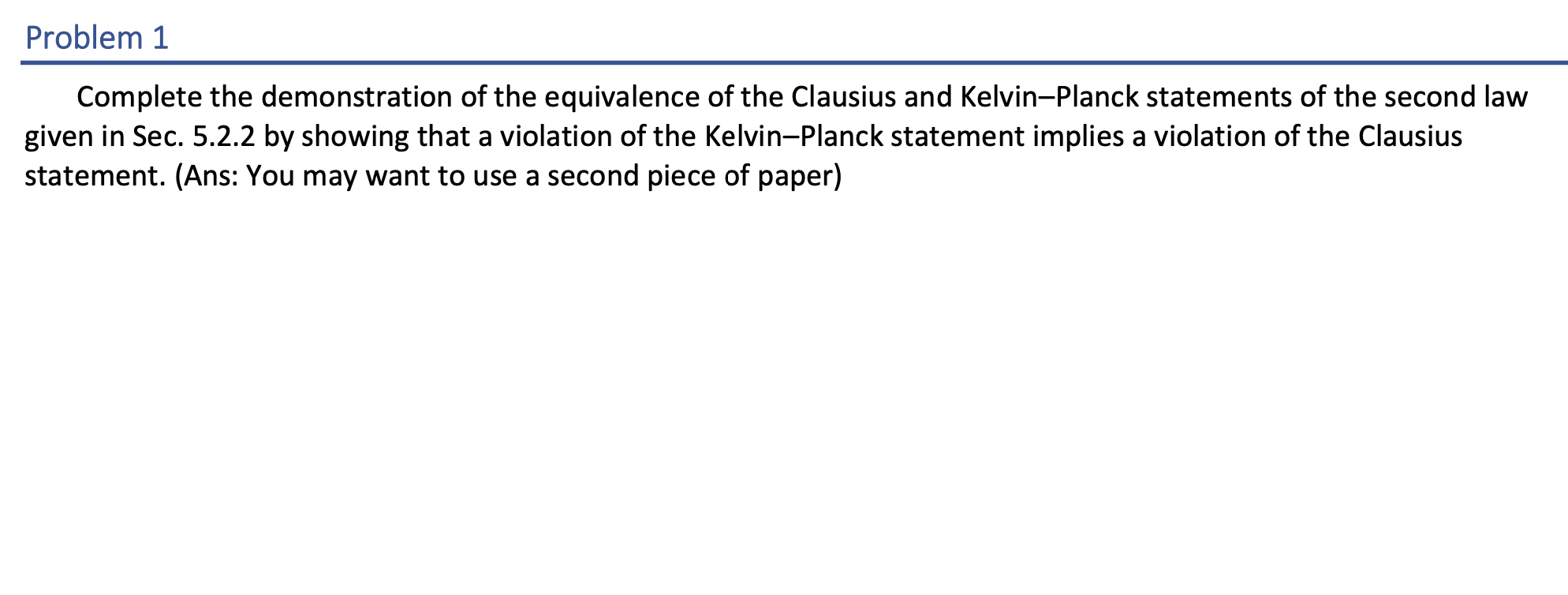 Solved Problem 1Complete the demonstration of the | Chegg.com