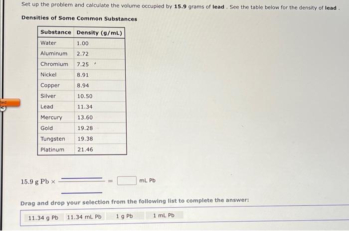 Solved Set up the problem and calculate the volume occupied | Chegg.com