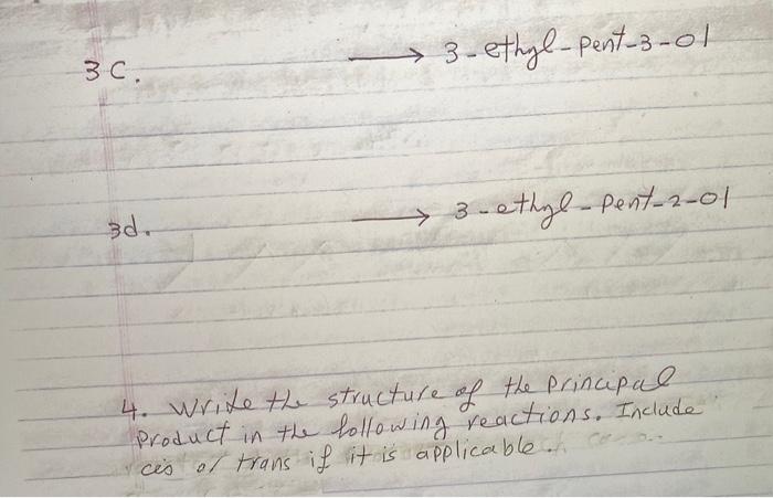 Solved 3. specify the reagents suitable for converting 3- | Chegg.com