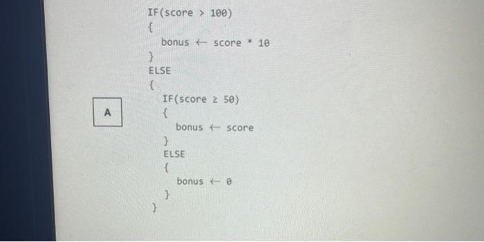Solved In A Certain Game The Integer Variable Bonus Is 2090