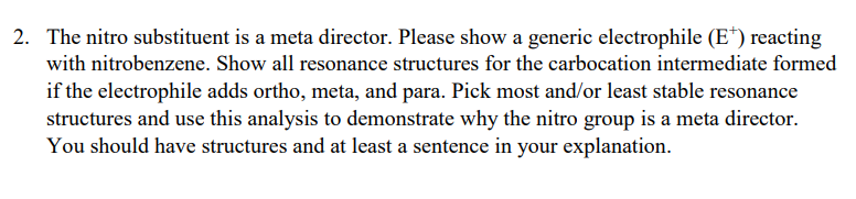Solved Please help me with this OCHEM question. Explanations | Chegg.com