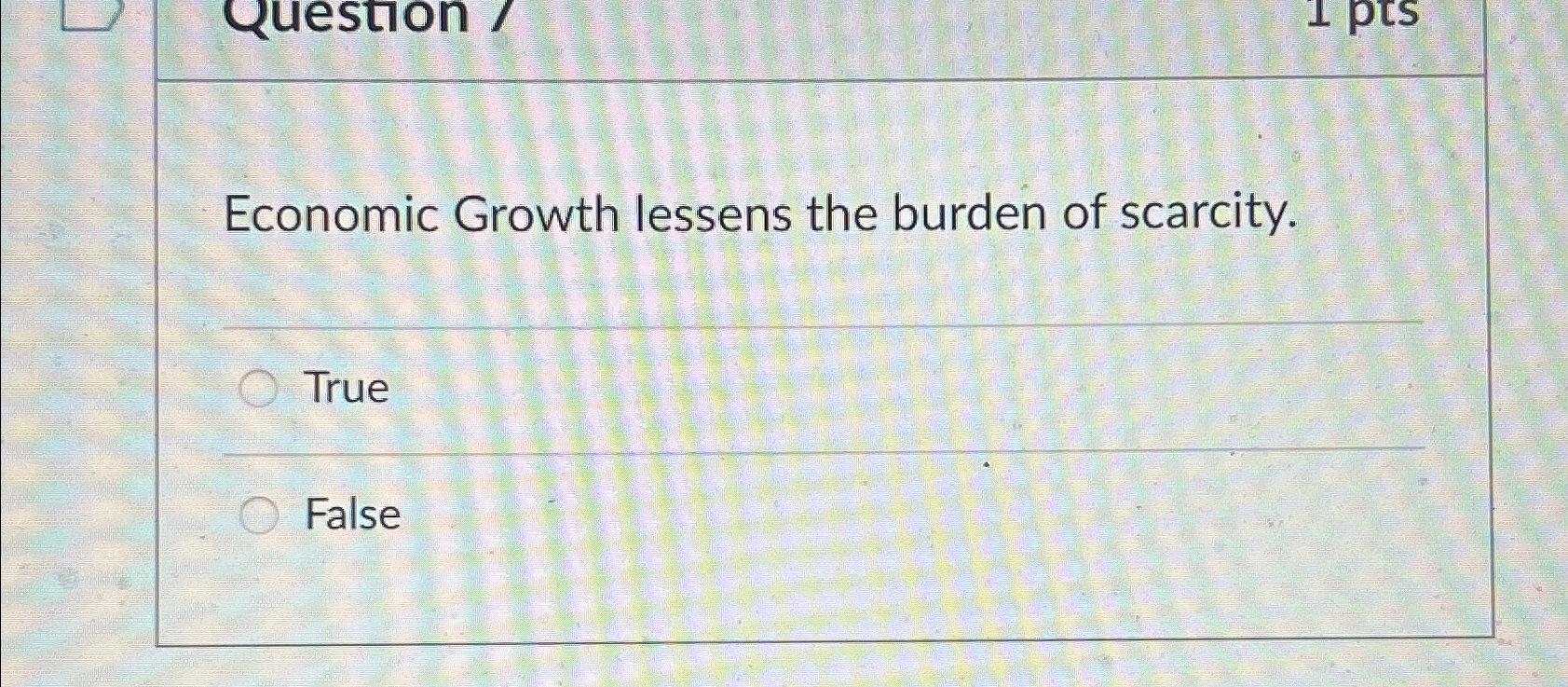 Solved Economic Growth lessens the burden of | Chegg.com