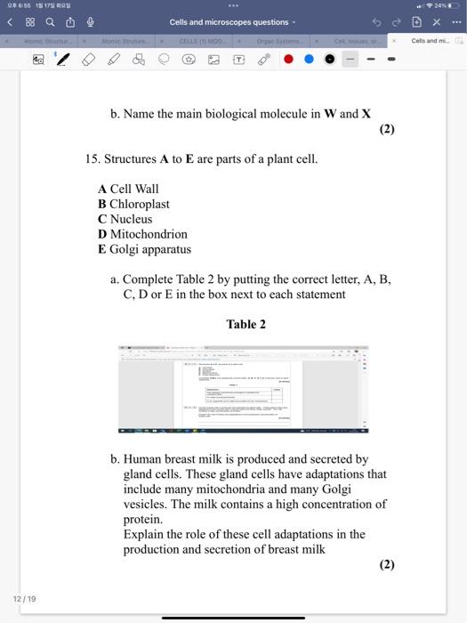 Solved Cells and microscopes questions 1. Uronema marinum is | Chegg.com