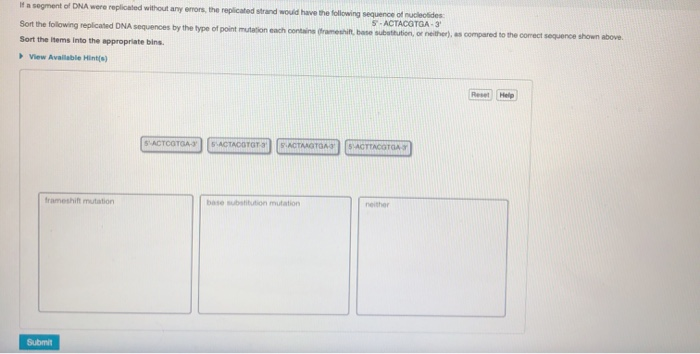 Solved If a segment of DNA were replicated without any | Chegg.com