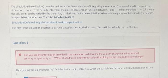 Solved The simulation (linked below) provides an interactive | Chegg.com