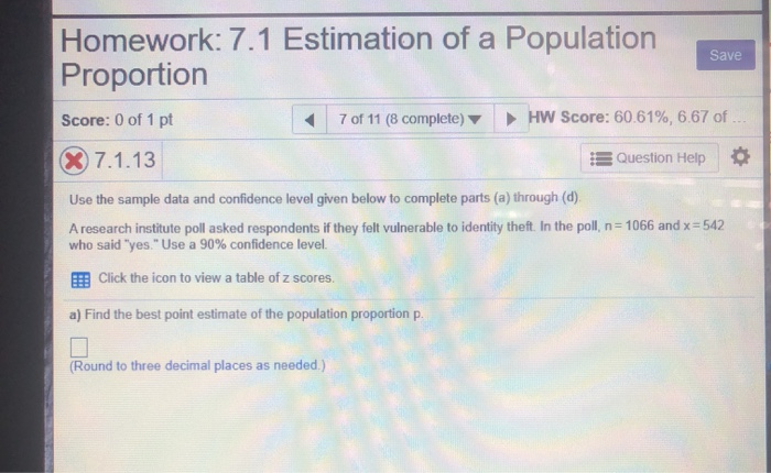 Solved B) Identify the value of margin of error EC) | Chegg.com