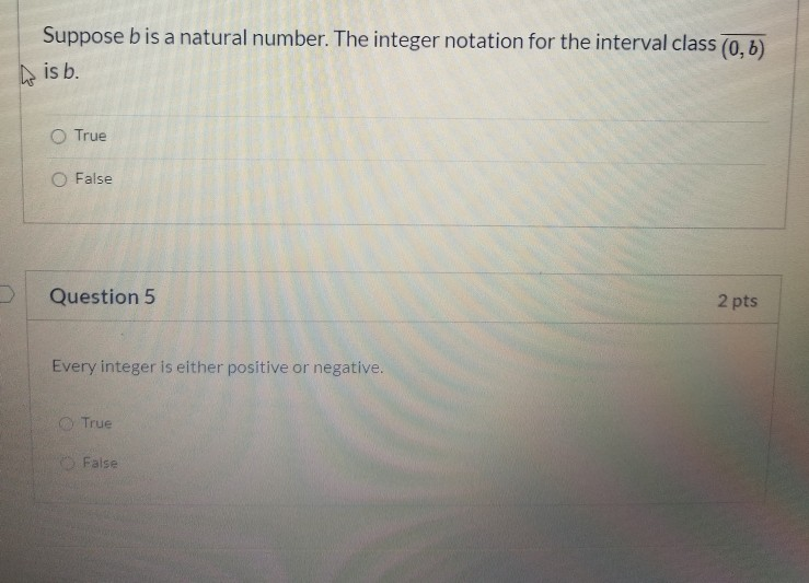 Solved The successor of a finite set is finite. True False | Chegg.com