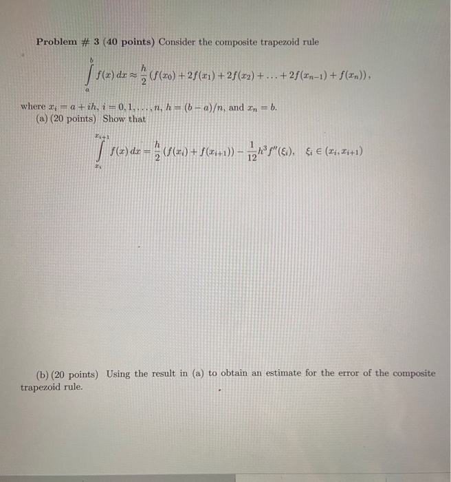 Solved Problem # 3 (40 points) Consider the composite | Chegg.com