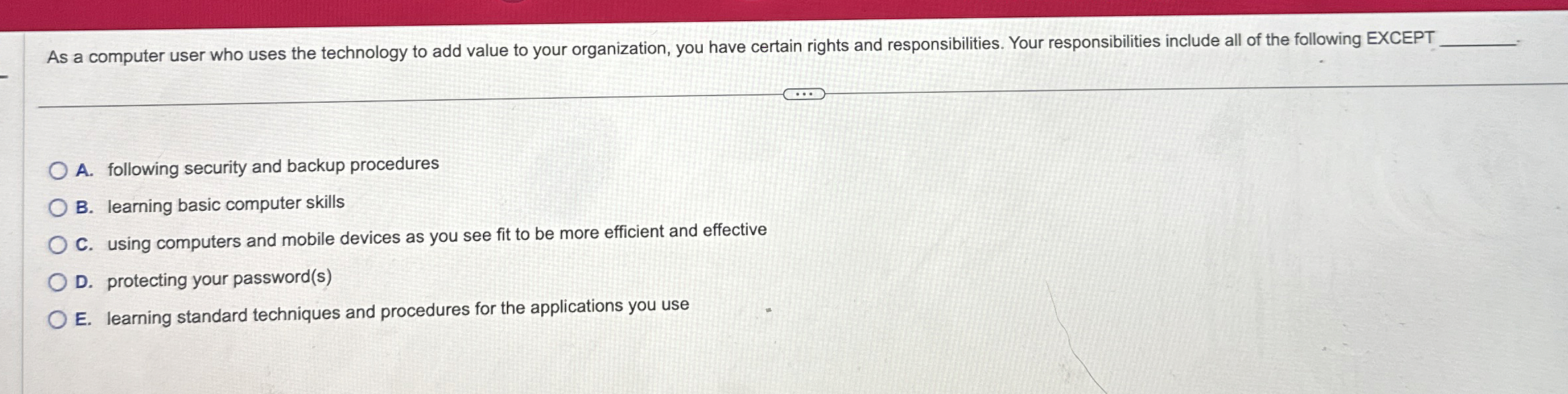 Solved As a computer user who uses the technology to add | Chegg.com