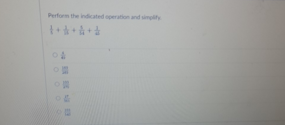 Solved Perform the indicated operation and | Chegg.com