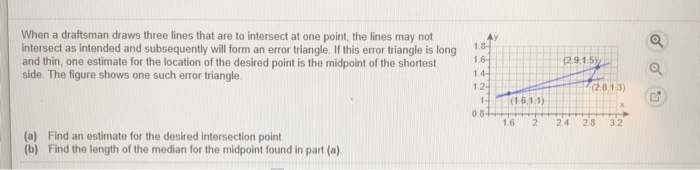 Solved When a draftsman draws three lines that are to | Chegg.com