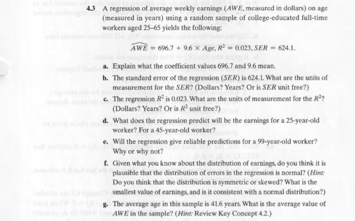 Solved 2. Exercises: 4.3, part (a), (b), (c), (d), (e) and | Chegg.com