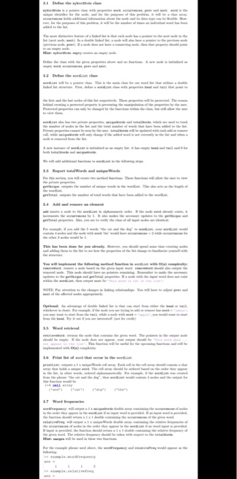 finish the MATLAB class:classdef wordList