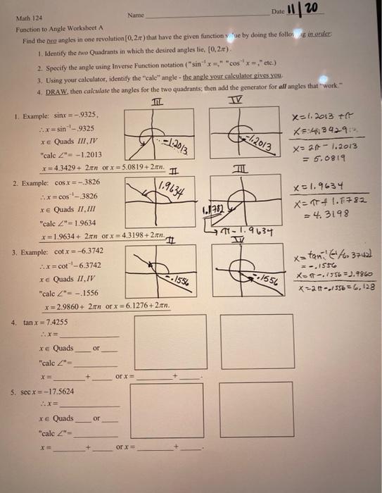 Solved 11120 11.2013 120/3 Math 124 Nante Date Function to | Chegg.com