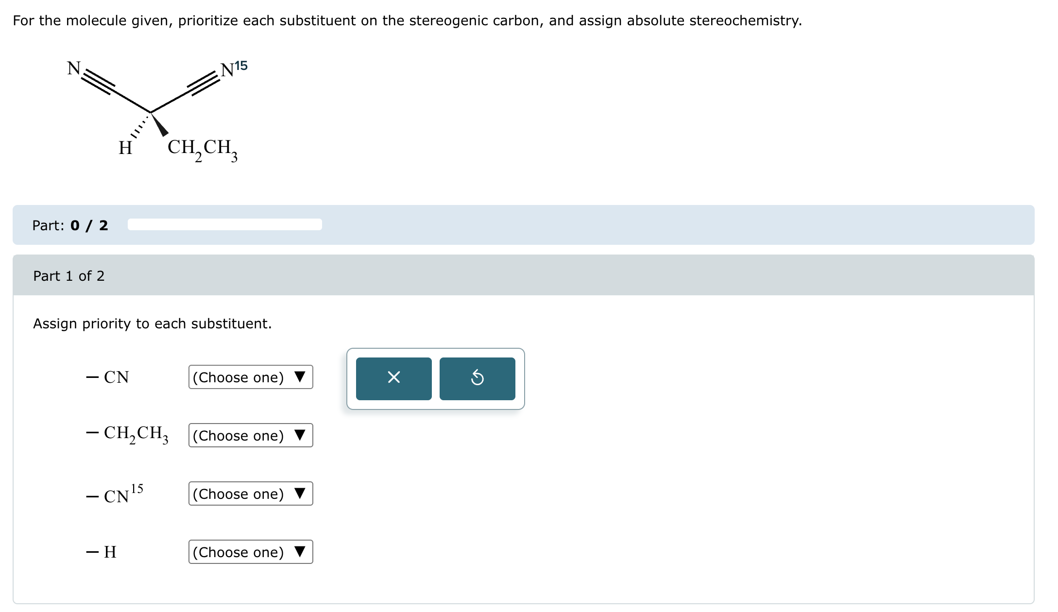 Solved This is ﻿for my ﻿Organic Chemistry class!For the | Chegg.com